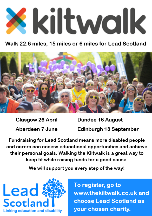 LEAD Scotland - Linking Education and Disability » Fundraising for Lead ...